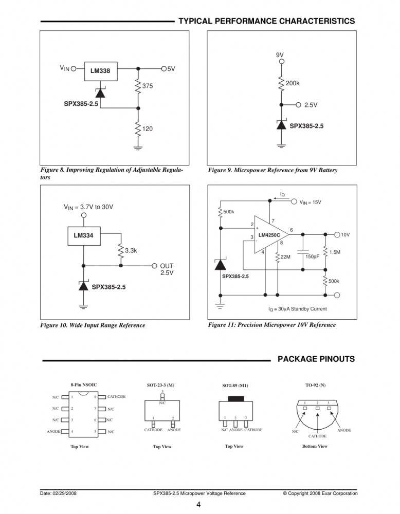 SPX385 datasheet page 4