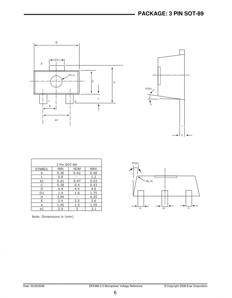 SPX385 datasheet page 6