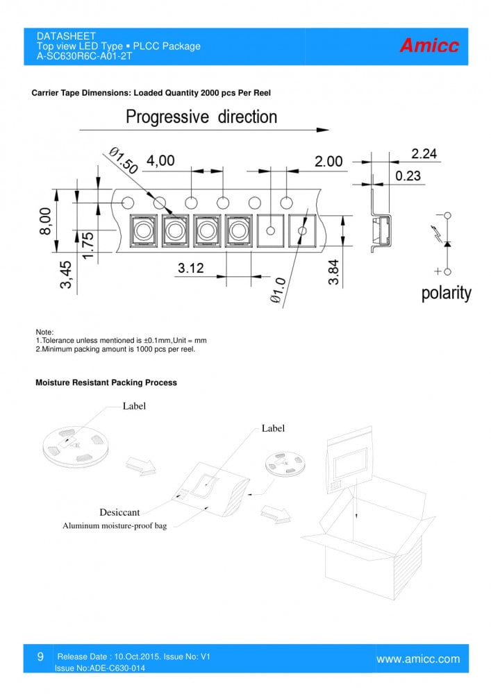 A-SC630R6C-A01-2T datasheet page 9