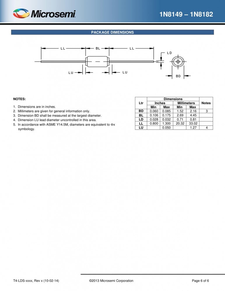 MX1N8155US/TR technical document page 6