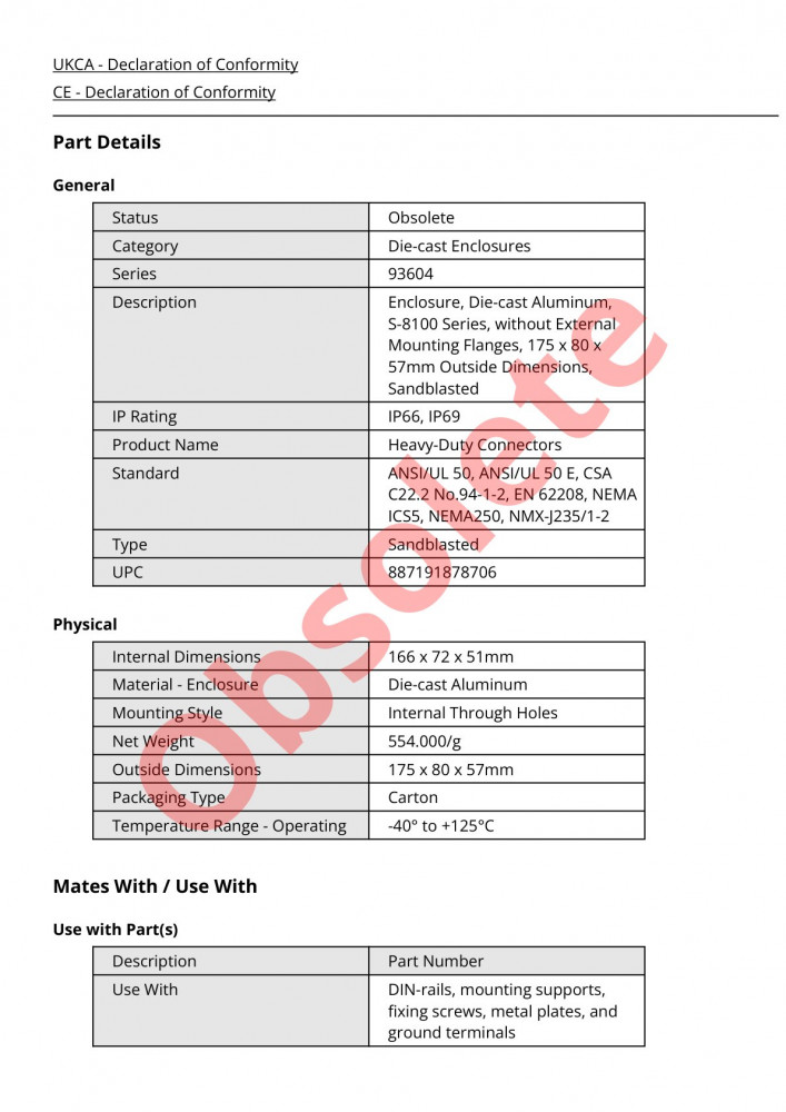 MOLEX 936040195 technical document page 2