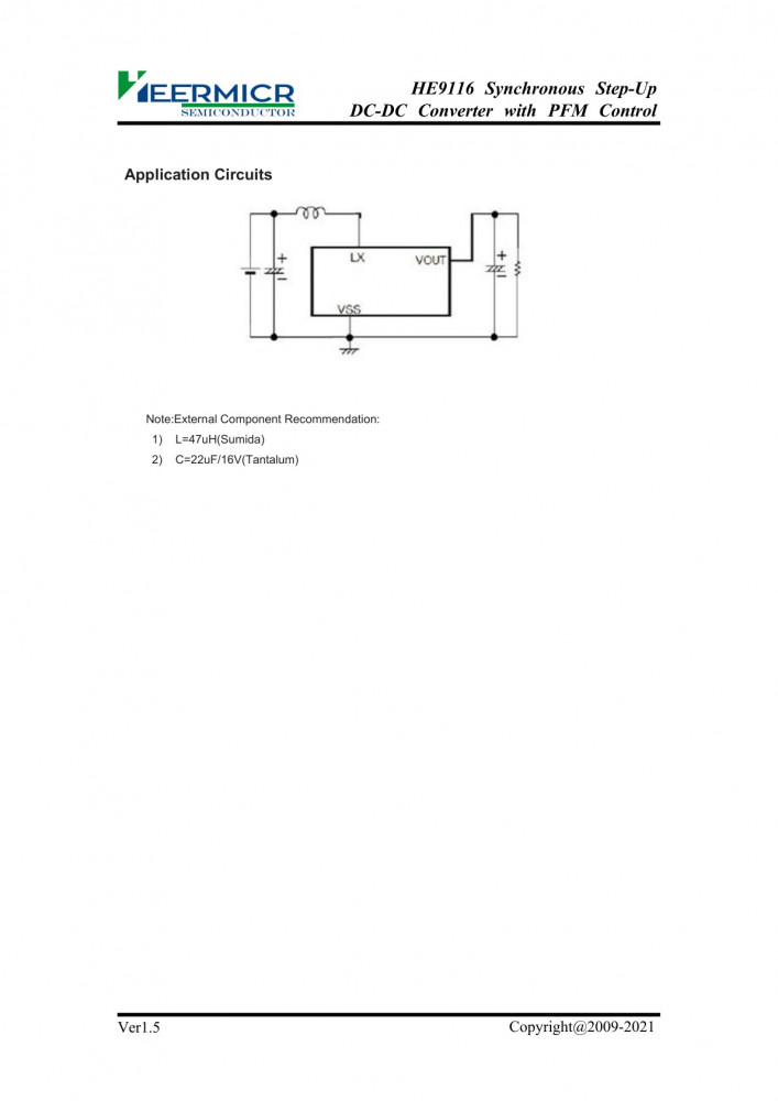 HE9116A30NR datasheet page 4