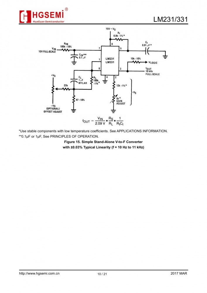 LM331AM/TR datasheet page 10