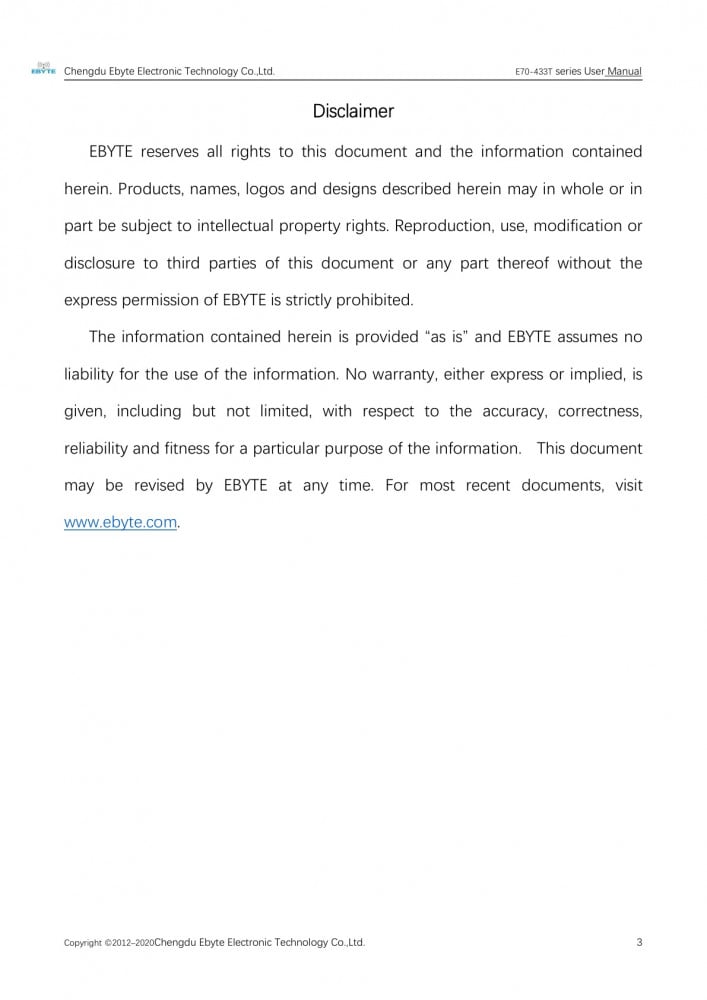 E70-433MT14S manual page 4