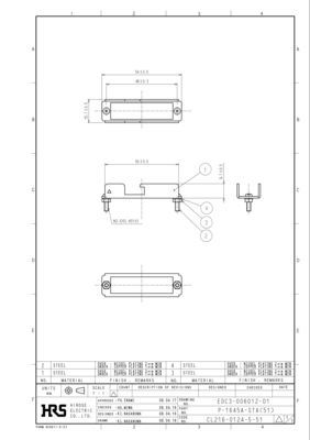 HRS P-1628A-C(50) Rectangular Connector Accessory