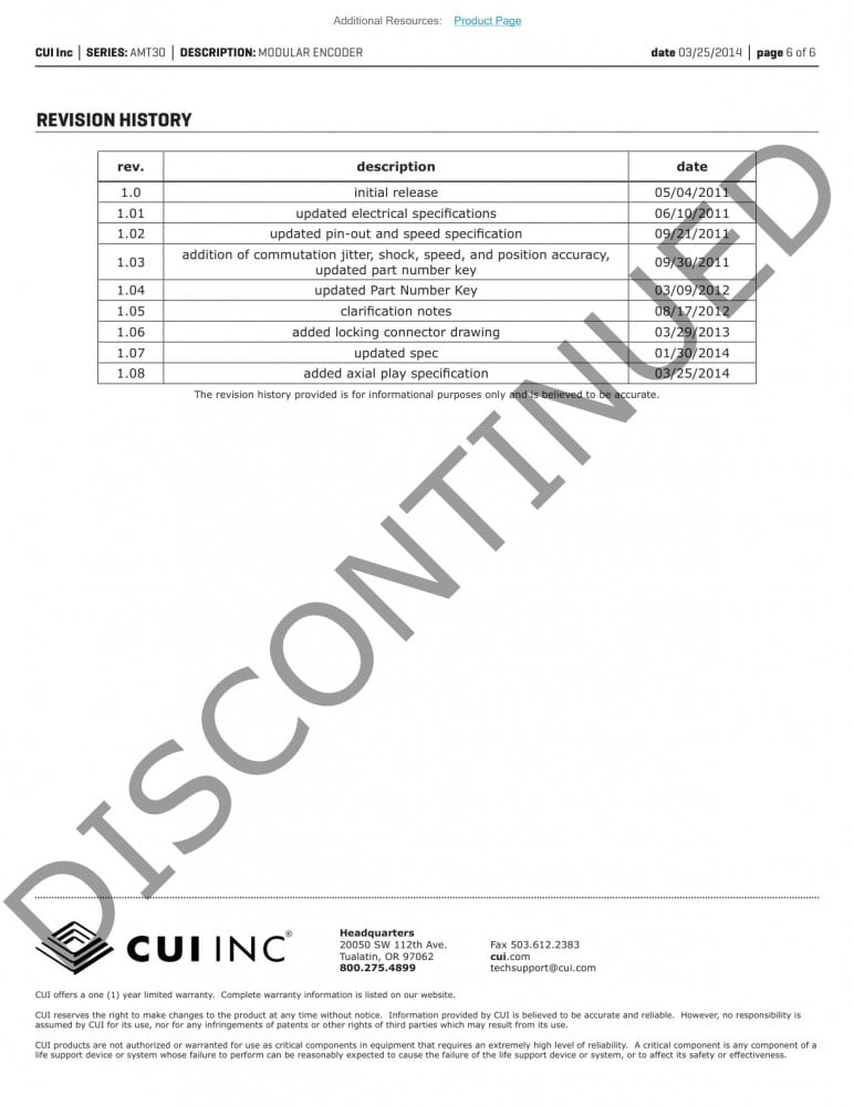 AMT303LD-DMK datasheet page 6