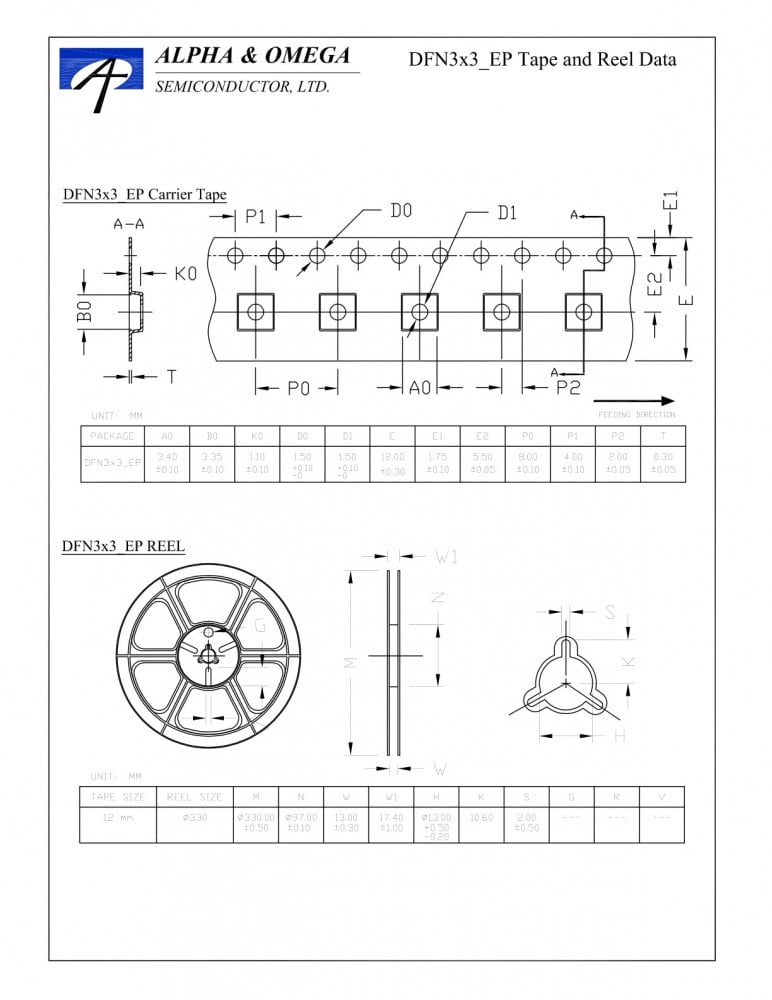 AON7407 datasheet page 9