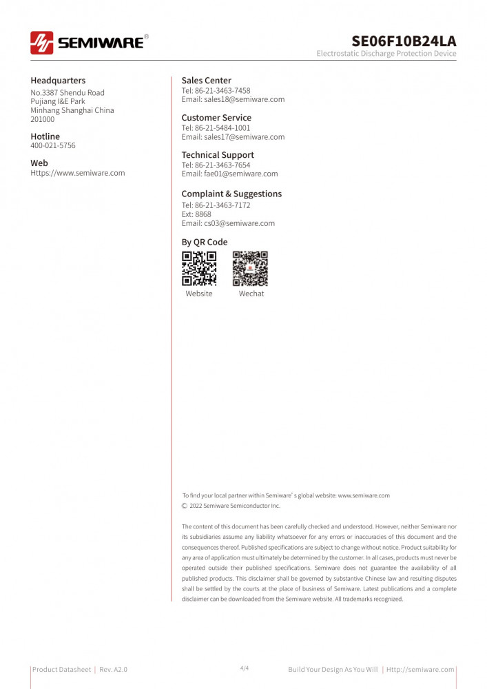 SE06F10B24LA datasheet page 4