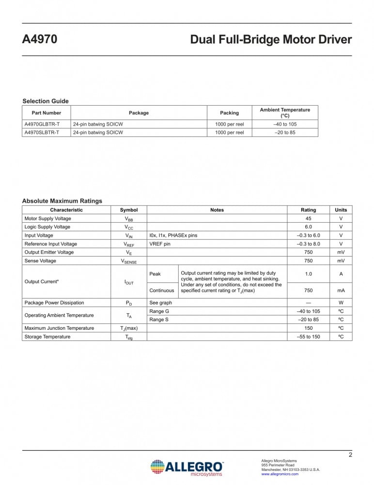 A4970GLBTR-T datasheet page 2