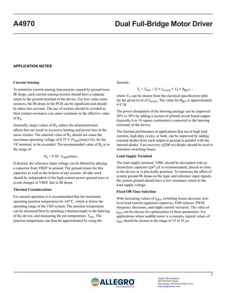 A4970GLBTR-T datasheet page 7