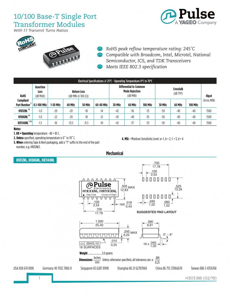 H1086NL technical document page 1