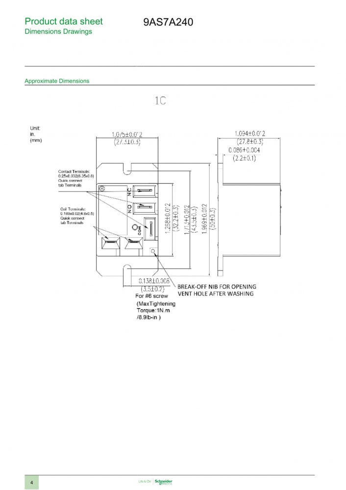 9AS7A240 technical document page 4