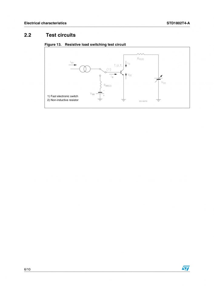 STD1802T4-A datasheet page 6