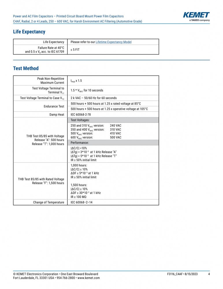C4AF datasheet page 4