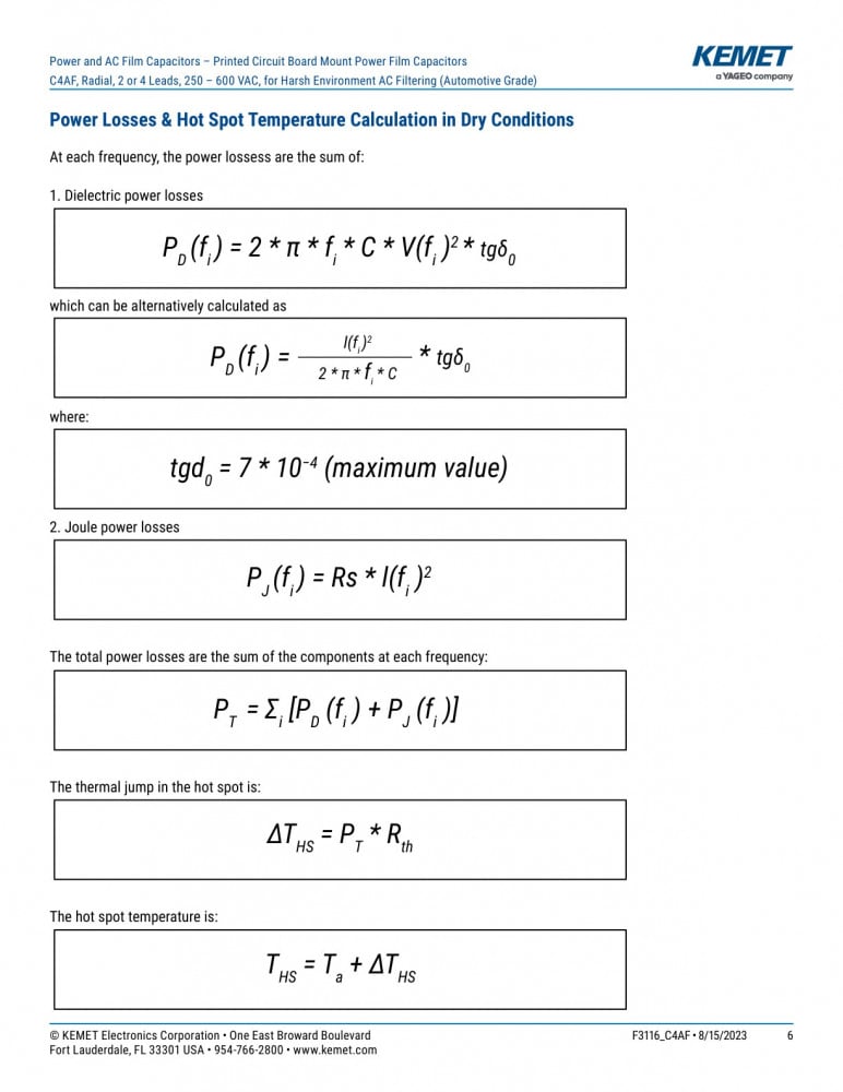 C4AF datasheet page 6