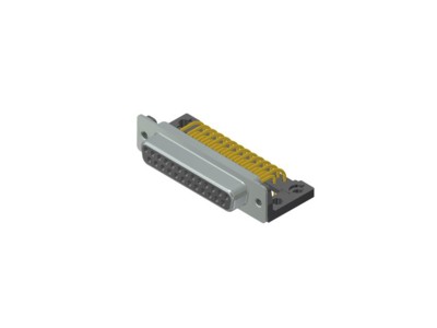 D-SUB Standard • 25-pos. • Socket • Solder pin angled .370