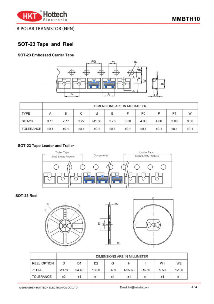 MMBTH10 datasheet page 4