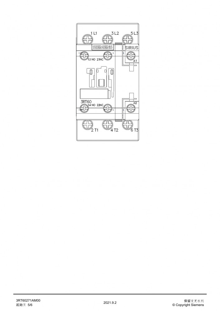 3RT60271AM00 technical document page 5