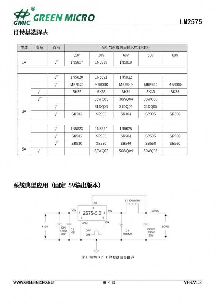 LM2575 datasheet page 10