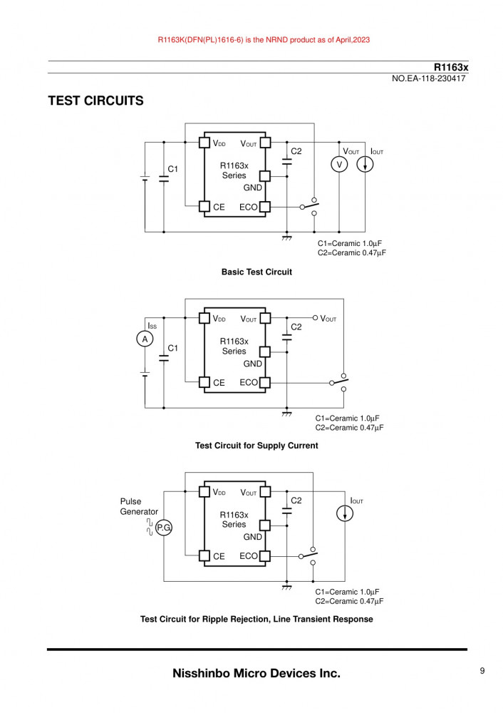 R1163 datasheet page 9