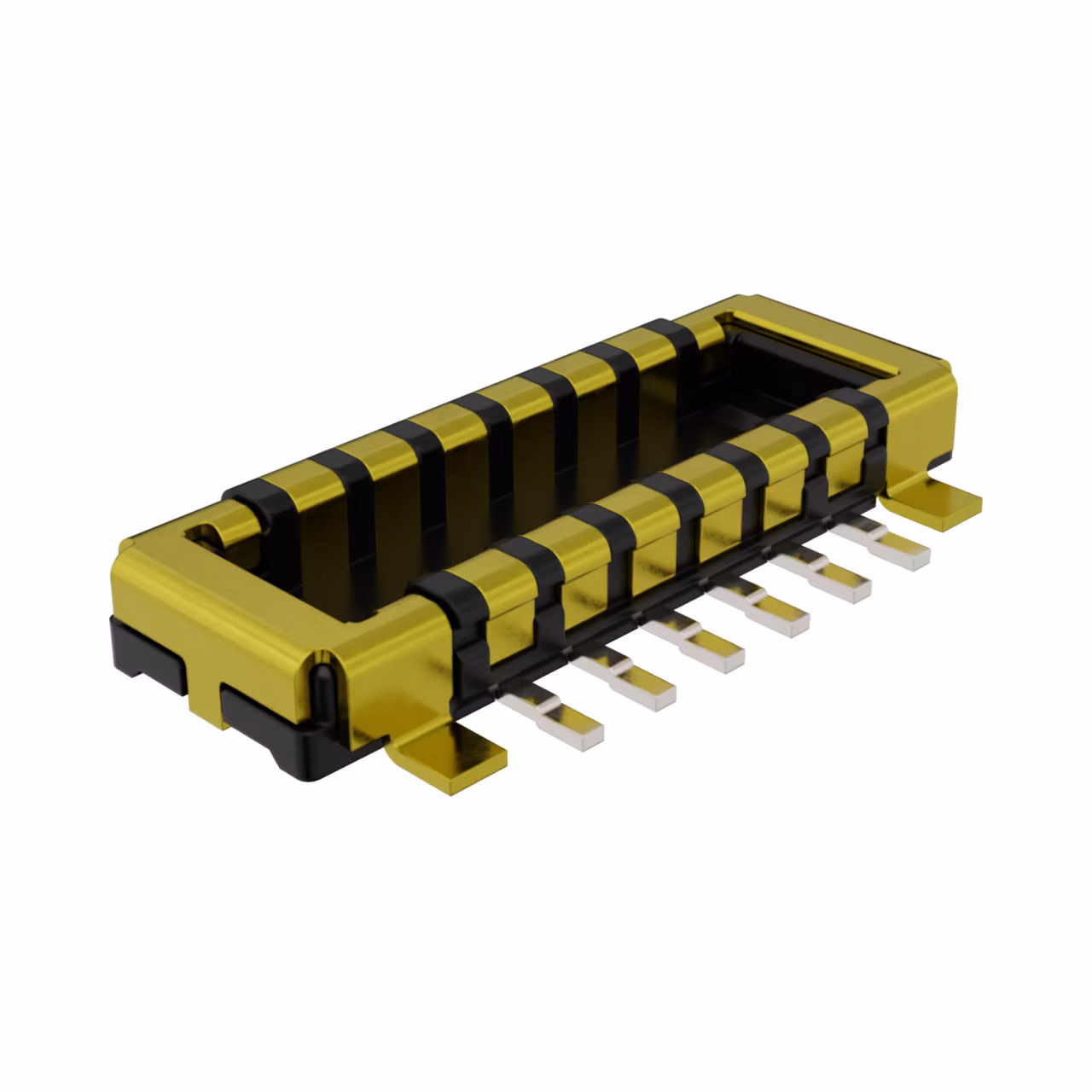 SlimStack Board-to-Board Plug, 0.35mm Pitch, SSB RP Series, 0.60 or 0.70mm Mated Height, 2.00mm Mated Width, 12 Circuits, Armor Nail, 0.25mm  Fitting Nail Width for sale