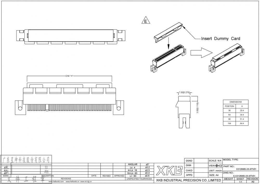 X3126WS-36-9TV15 manufacturer drawing page 3