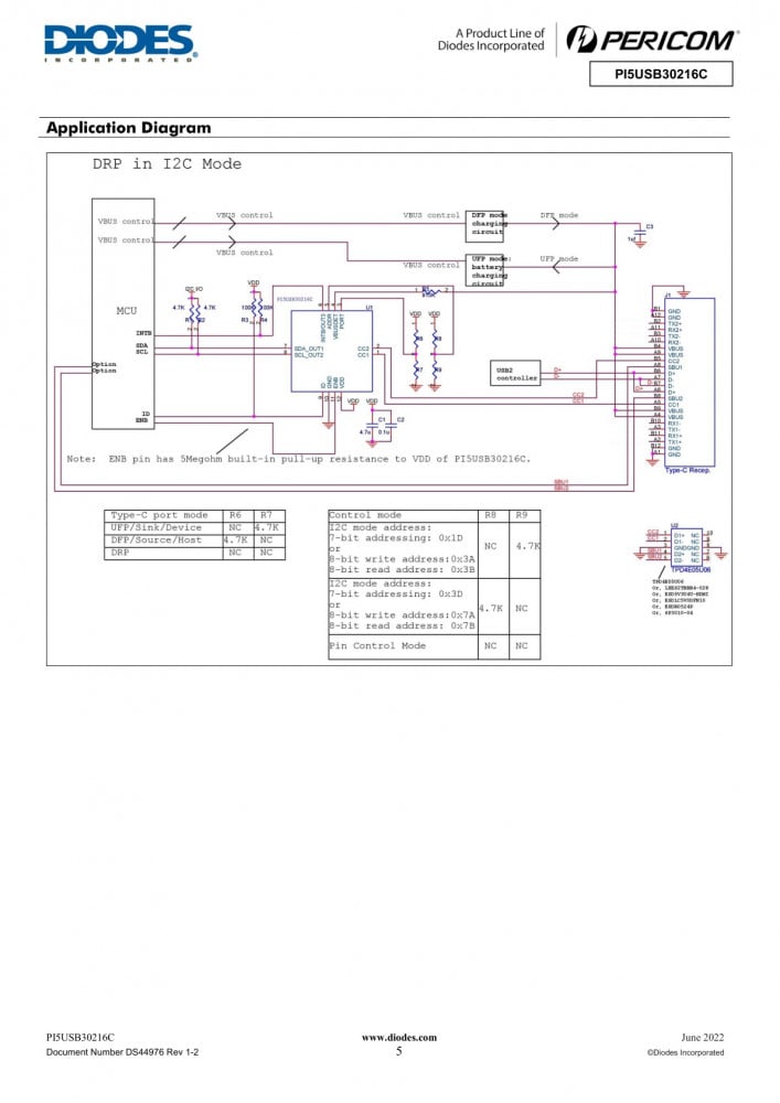 PI5USB30216CXUAEX datasheet page 5