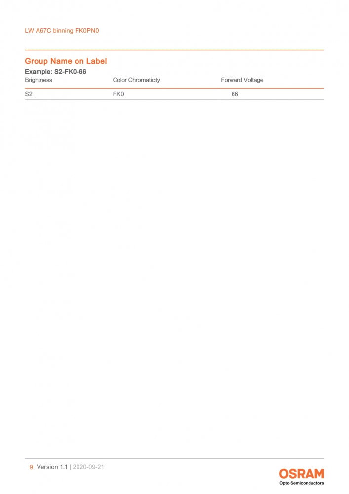 AMS LW A67C technical document page 9
