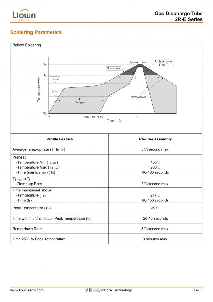 Liown 2R200SM-E datasheet page 3