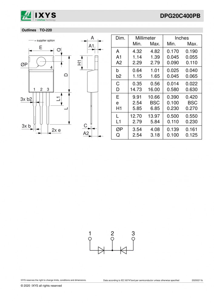 DPG20C400PB datasheet page 4