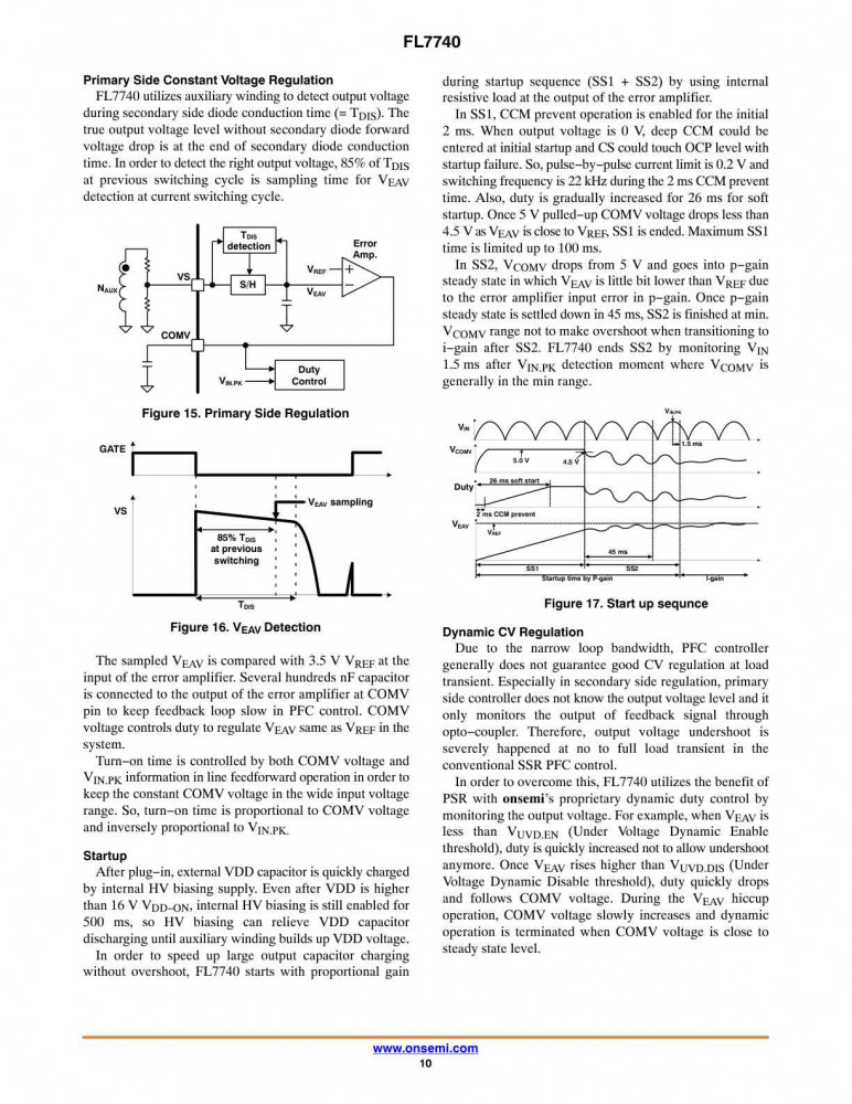 FL7740 datasheet page 10