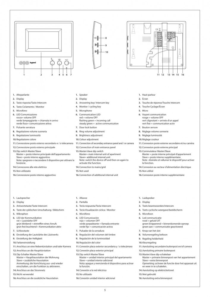 Legrand 369565 manual page 5