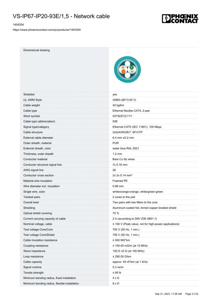 Phoenix Contact 1404354 document page 3