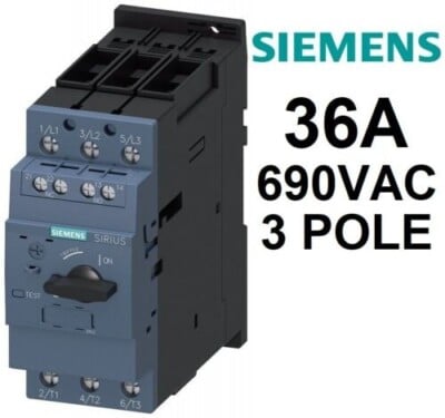 SIEMENS 3RV20314PA15 Motor Protective Circuit Breaker for sale