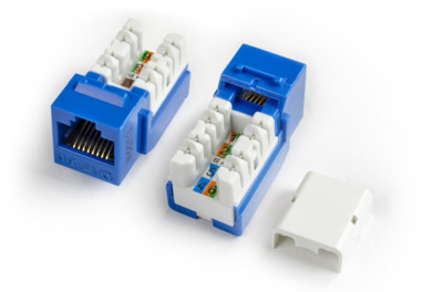 Hyperline KJNE-8P8C-C5e-90-RD Keystone Insert for sale