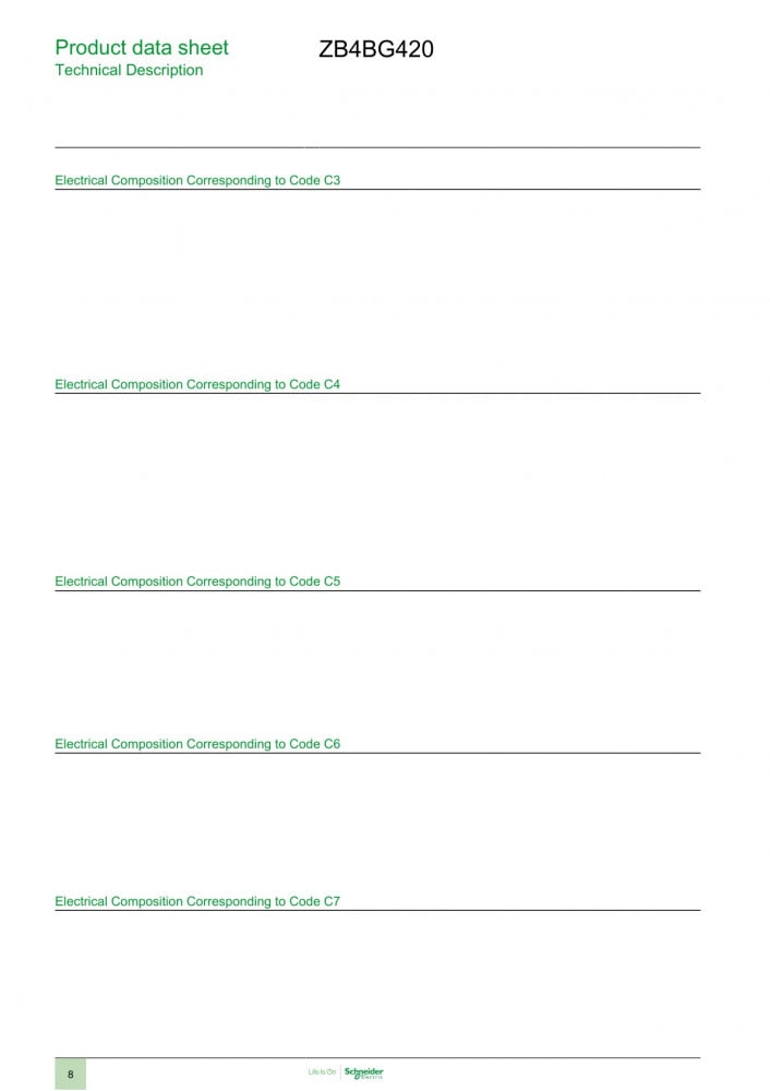 ZB4BG420 technical documentation page 8