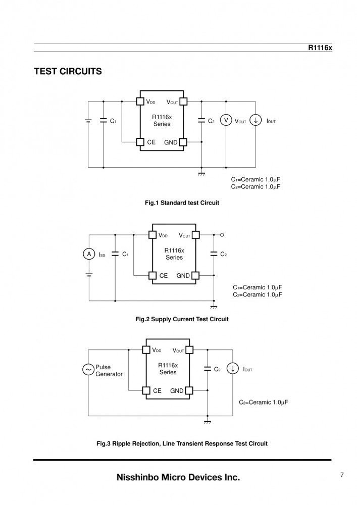 R1116 datasheet page 7