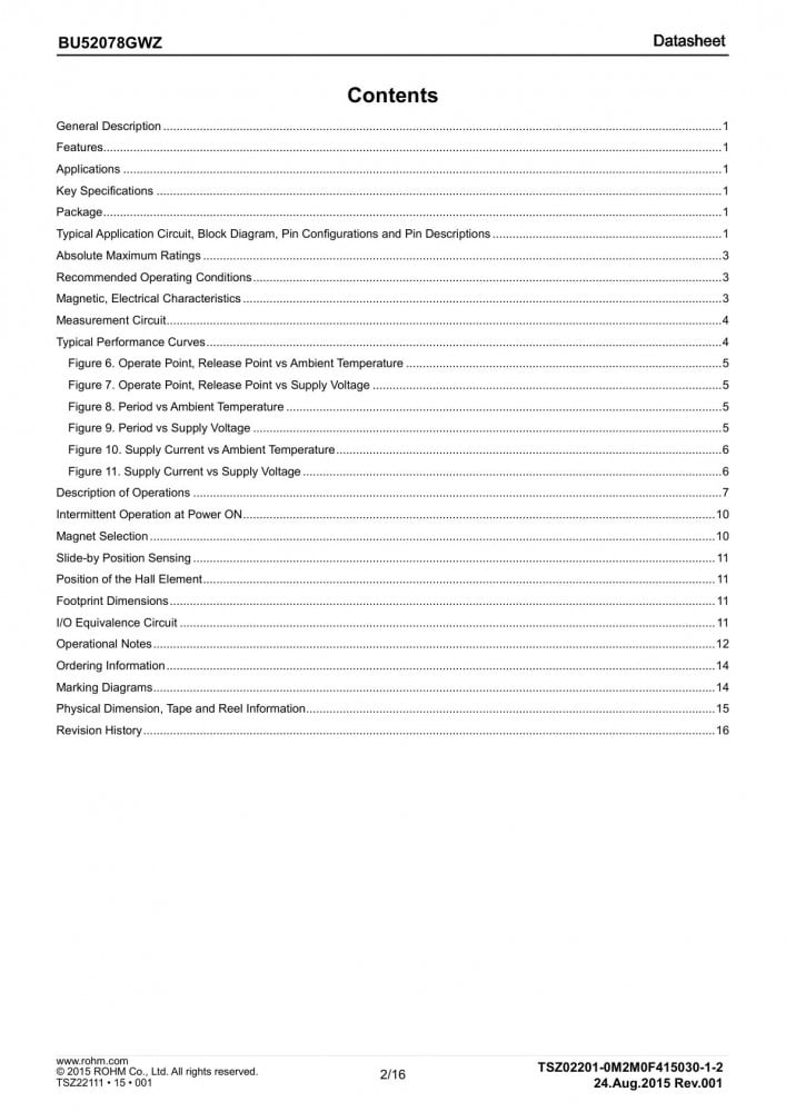 BU52078GWZ-E2 datasheet page 2