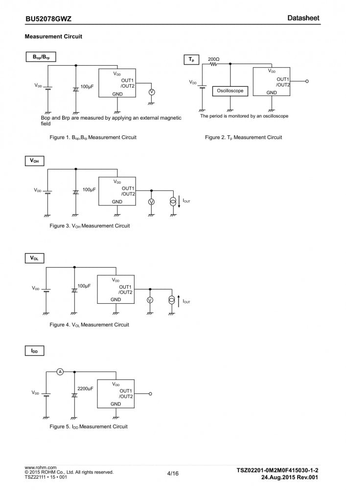 BU52078GWZ-E2 datasheet page 4