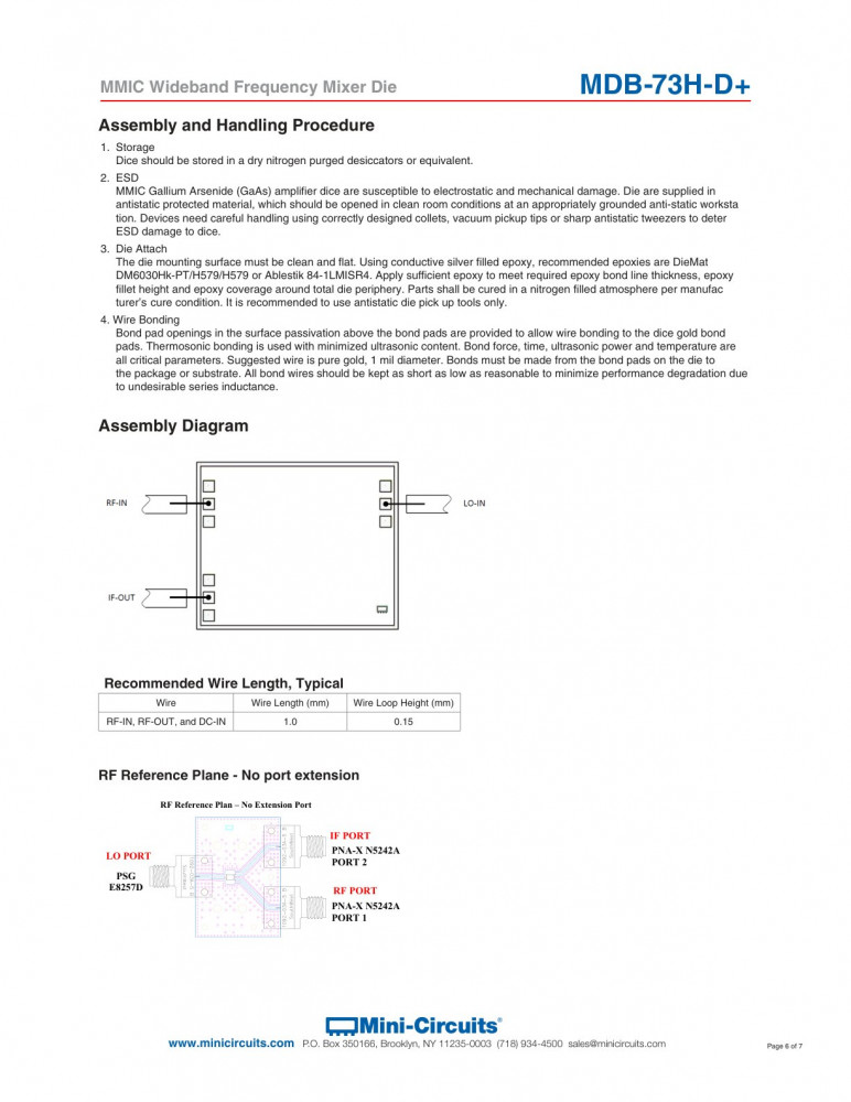 MDB-73H-DG+ technical document page 6