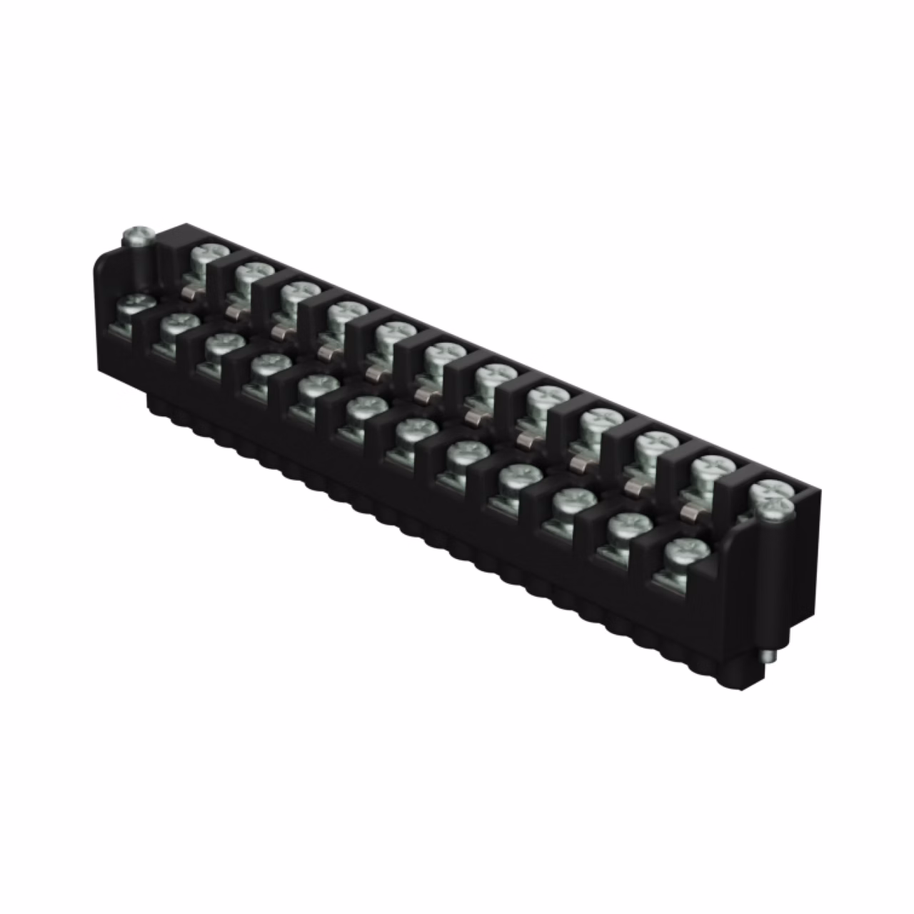 5.08mm Pitch Beau EuroMate Pluggable Terminal Block, Dual Level, 90° Wire Entry, with Retention Screws, 24 Circuits for sale