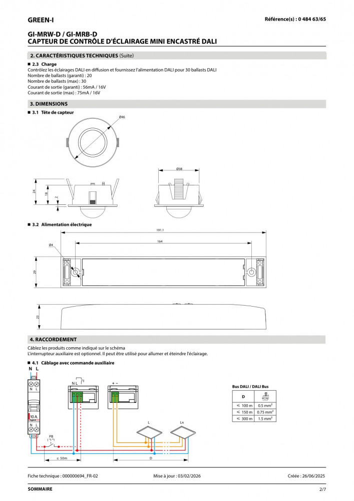 Legrand 048465 technical document page 2