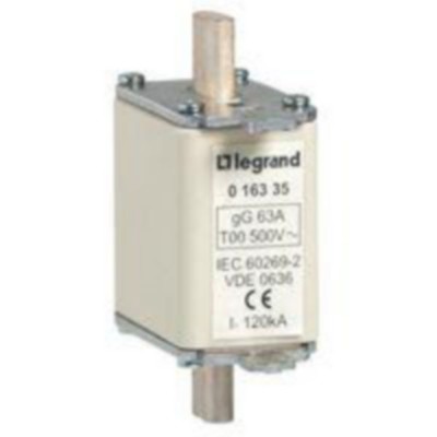 HRC blade type cartridge fuse - type gG - size 00 - 35 A - with indicator for sale