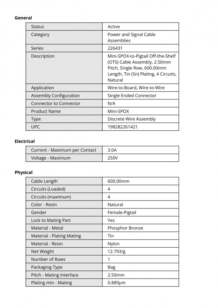 Product document page 2