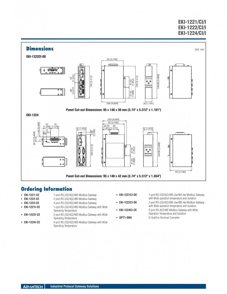 EKI-1224 product documentation page 3