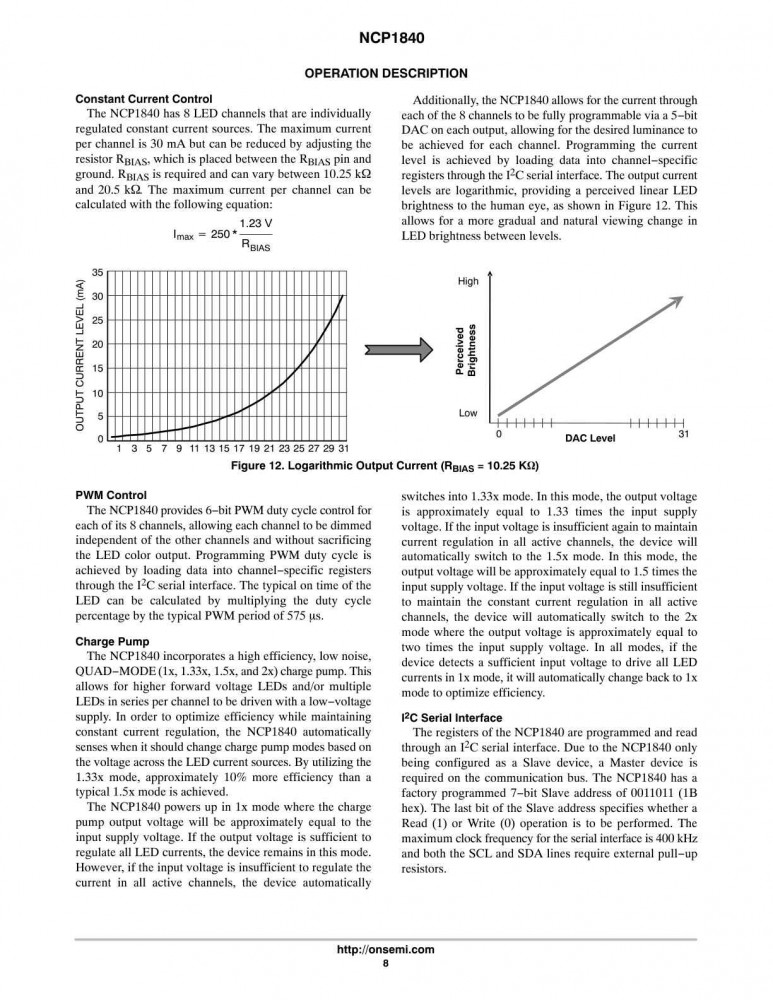 NCP1840 datasheet page 8