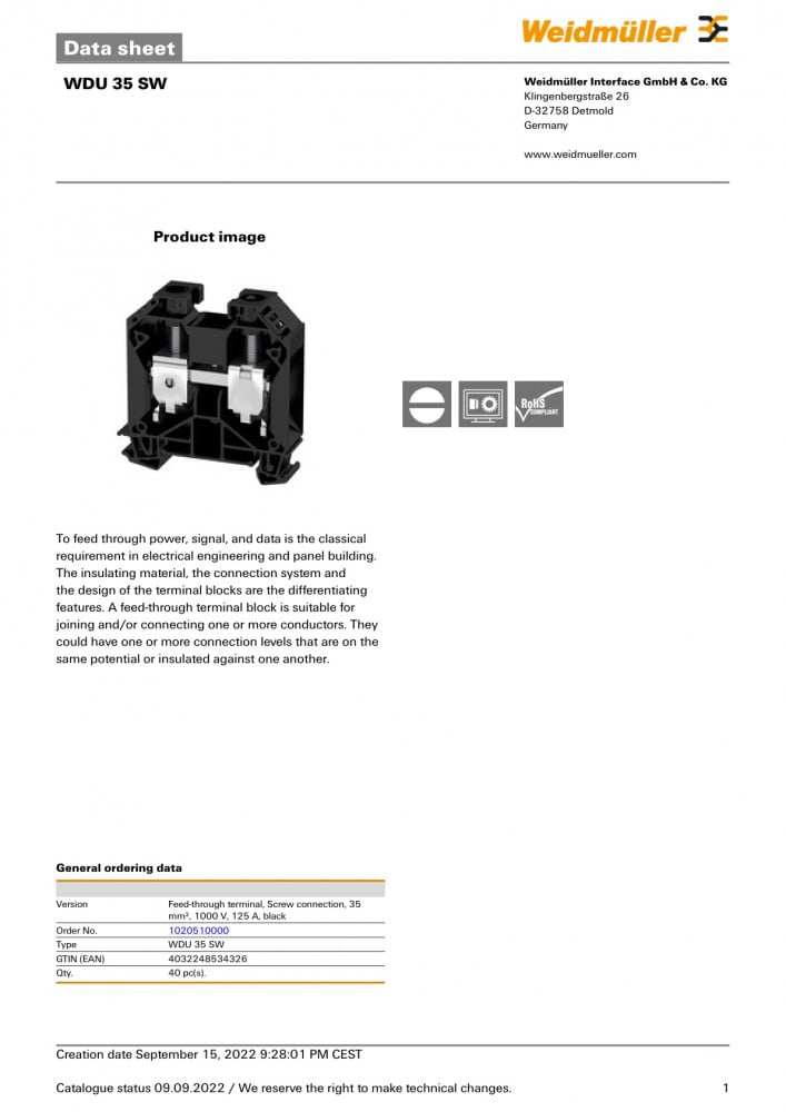 1020510000 technical document page 1
