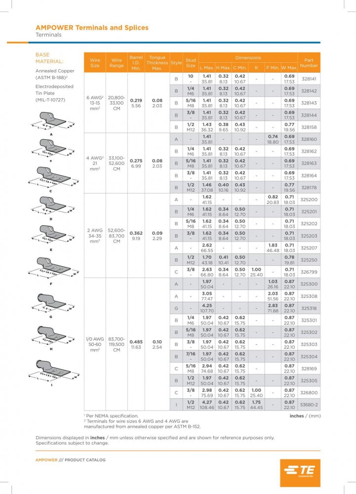 AMPOWER catalogue page 6