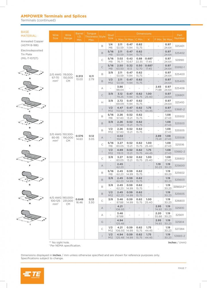 AMPOWER catalogue page 7