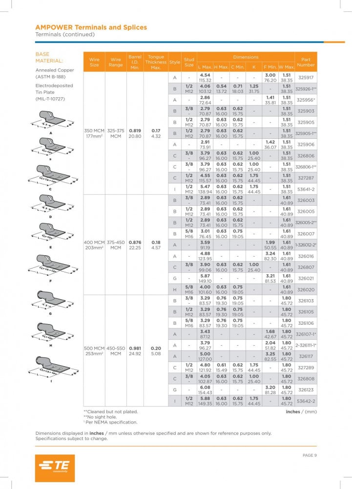 AMPOWER catalogue page 9